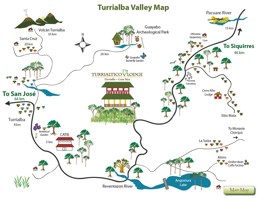 Turrialtico Mountain Lodge - Costa Rica